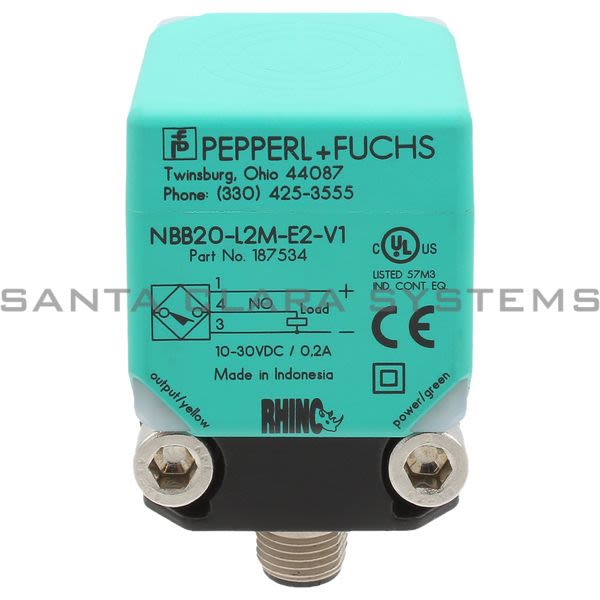 Nbb20 L2m E2 V1 Pepperl Fuchs Inductive Sensors Santa Clara Systems