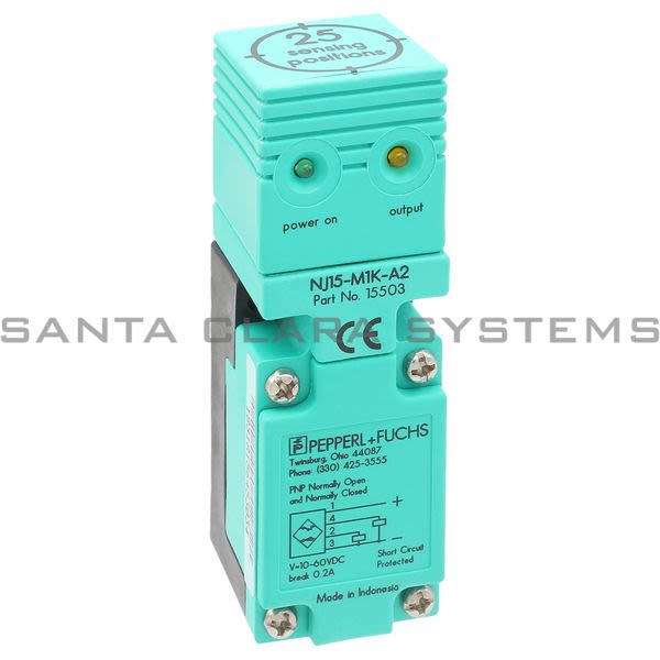 NJ15-M1K-A2 Pepperl+fuchs In stock and ready to ship - Santa Clara Systems