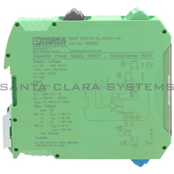 2865793 Phoenix Contact In stock and ready to ship - Santa Clara Systems