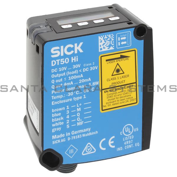 DT50-P2123 Sick Mid Range Distance Sensor | 1047399 - Santa Clara Systems