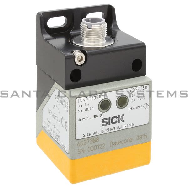 IN40-E0101K Sick Inductive Safety Switch | 6027388 - Santa Clara Systems