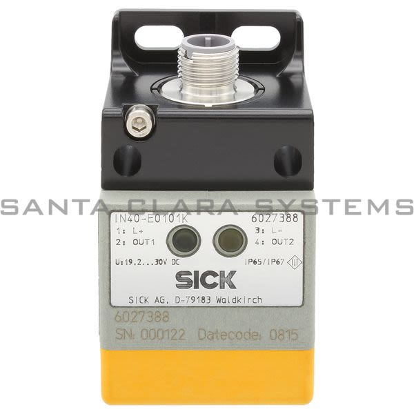 IN40-E0101K Sick Inductive Safety Switch | 6027388 - Santa Clara Systems