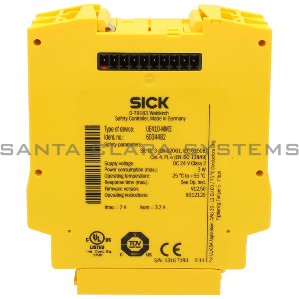 UE410-MM3 Sick In stock and ready to ship - Santa Clara Systems