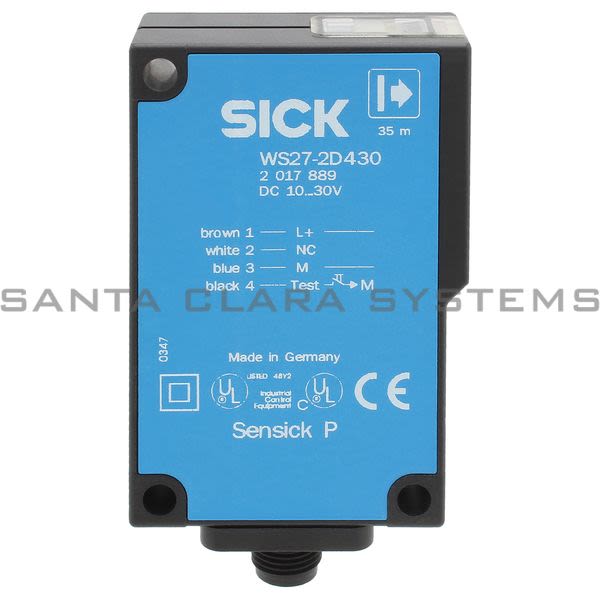 WS27-2D430 Sick In stock and ready to ship - Santa Clara Systems