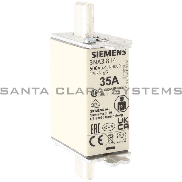 3NA3814 Siemens In stock and ready to ship - Santa Clara Systems
