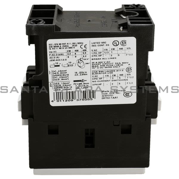 3RT1023-1BB40 Siemens In stock and ready to ship - Santa Clara Systems