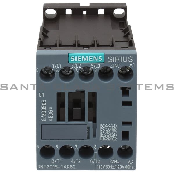 3RT2015-1AK62 Siemens In stock and ready to ship - Santa Clara Systems