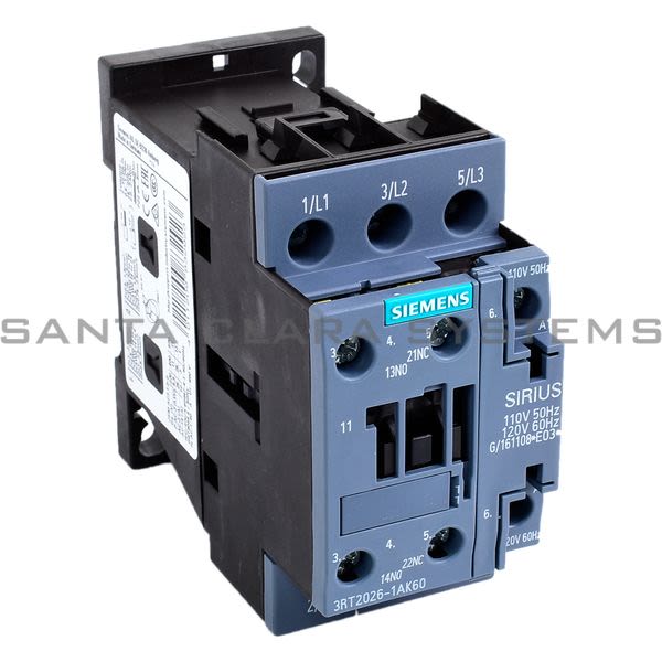 3RT2026-1AK60 Siemens In stock and ready to ship - Santa Clara Systems