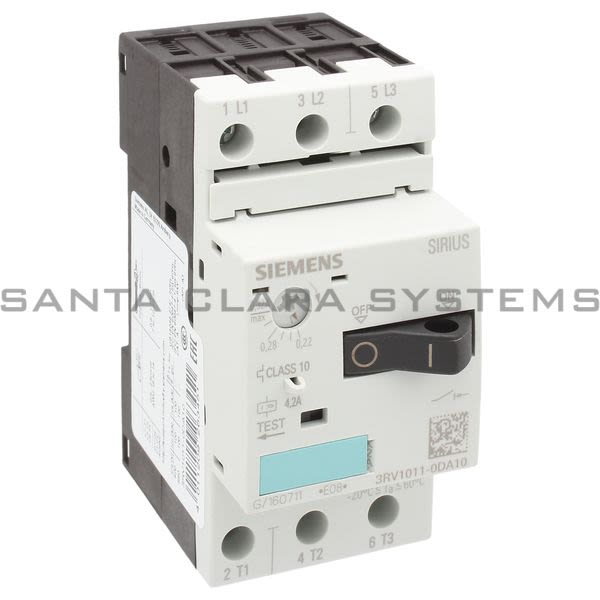 3RV1011-0DA10 Siemens In stock and ready to ship - Santa Clara Systems