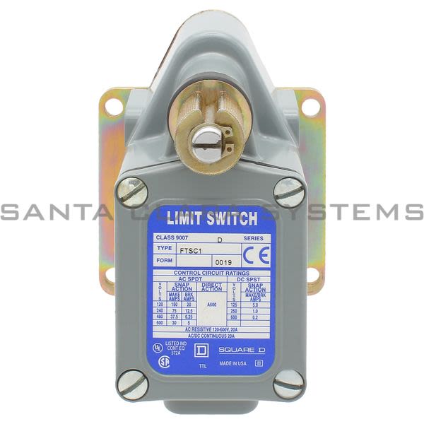 9007-FTSC1 Square D Heavy Duty Position Switch - Santa Clara Systems