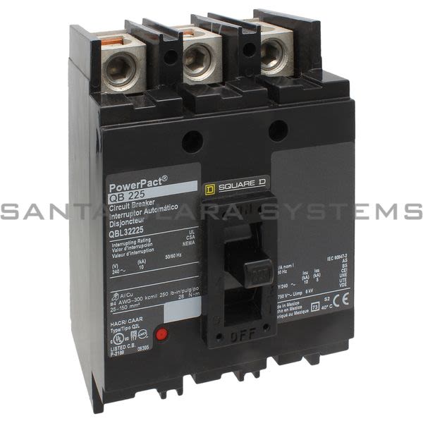 QBL32225 Square D In stock and ready to ship - Santa Clara Systems