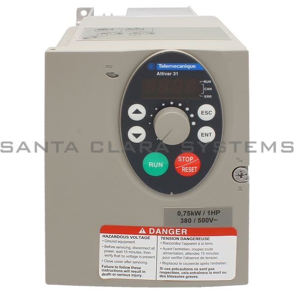 ATV31H075N4A Telemecanique variable speed drive ATV31 - 0.75kW - 500V 3 ...