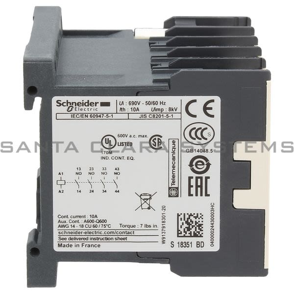 CA3KN40BD3 Telemecanique In stock and ready to ship - Santa Clara Systems