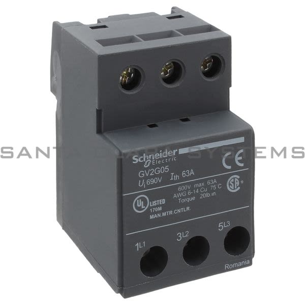 GV2G05 Telemecanique In stock and ready to ship - Santa Clara Systems