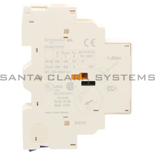 GVAD1010 Telemecanique In stock and ready to ship - Santa Clara Systems
