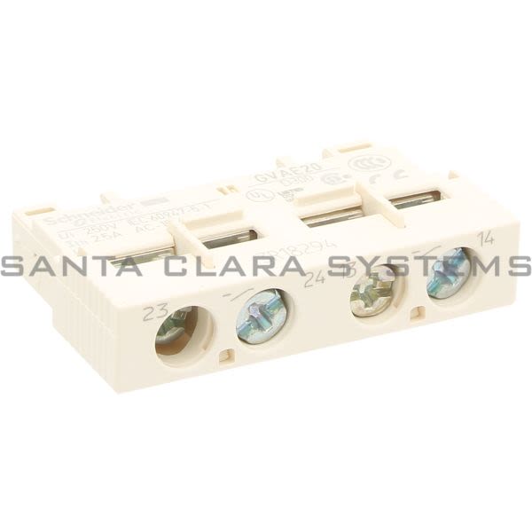 Telemecanique TeSys GV2 & GV3 - auxiliary contact - 2 NO GVAE20 En ...