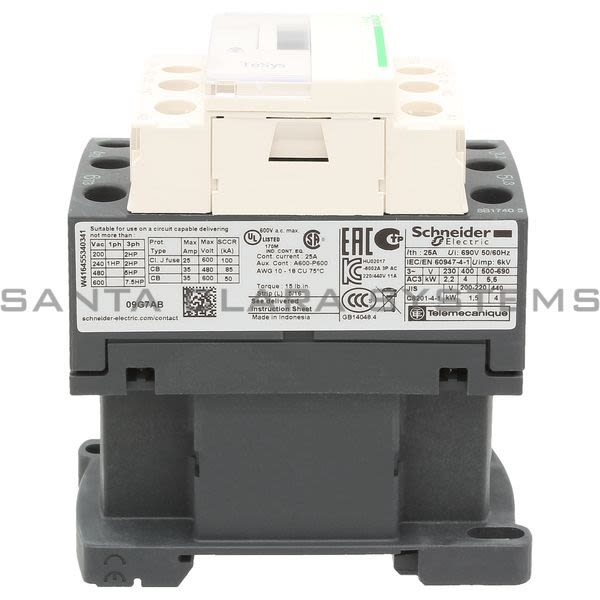 LC1D09G7 Telemecanique In stock and ready to ship - Santa Clara Systems