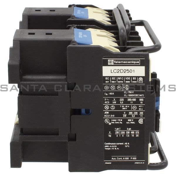 LC2D2501G6 Telemecanique Reversing Contactor - Santa Clara Systems