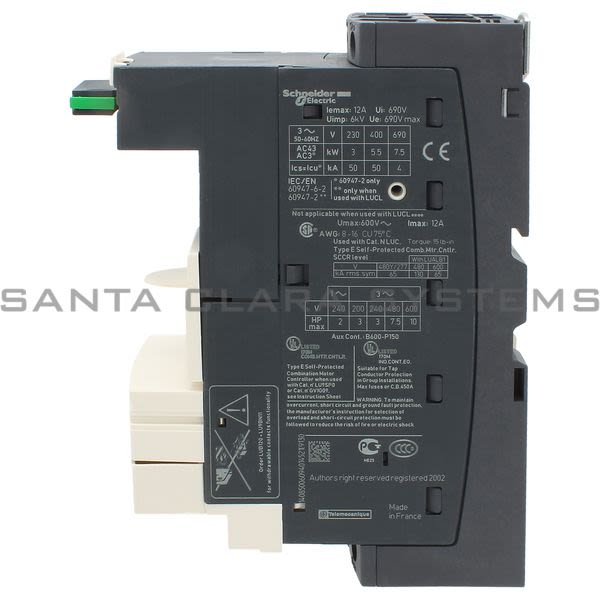 LUB12 Telemecanique In stock and ready to ship - Santa Clara Systems