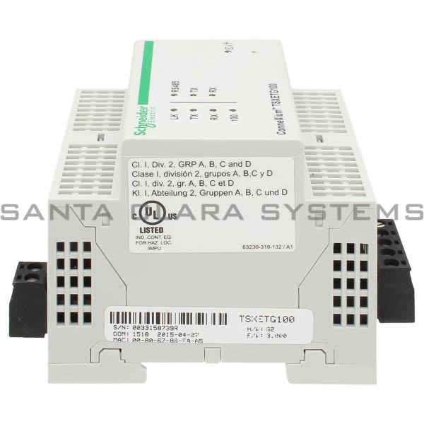 TSXETG100 Telemecanique Ethernet Modbus gateway/router - classB10 ...