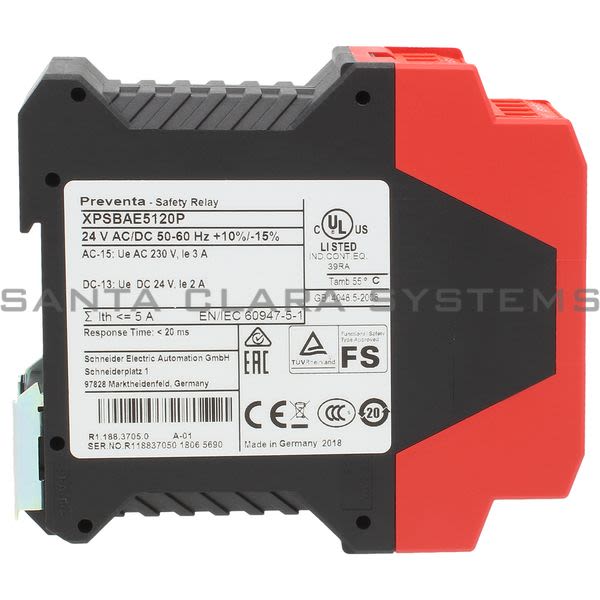 XPSBAE5120P Telemecanique Preventa Safety Module - Santa Clara Systems
