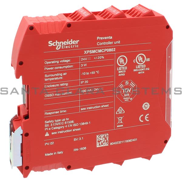 XPSMCMCP0802 Telemecanique In stock and ready to ship - Santa Clara Systems