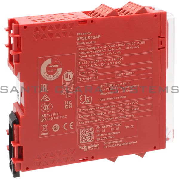 Telemecanique Safety Module XPSUS12AP En stock y listos para enviar ...